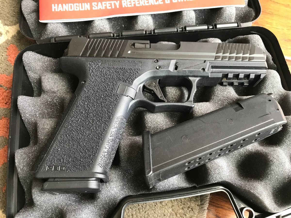 P80 9fs9 /Glock 17 Polymer 80 Model Pfs9 9mm 2-17 Round Magazines Like ...
